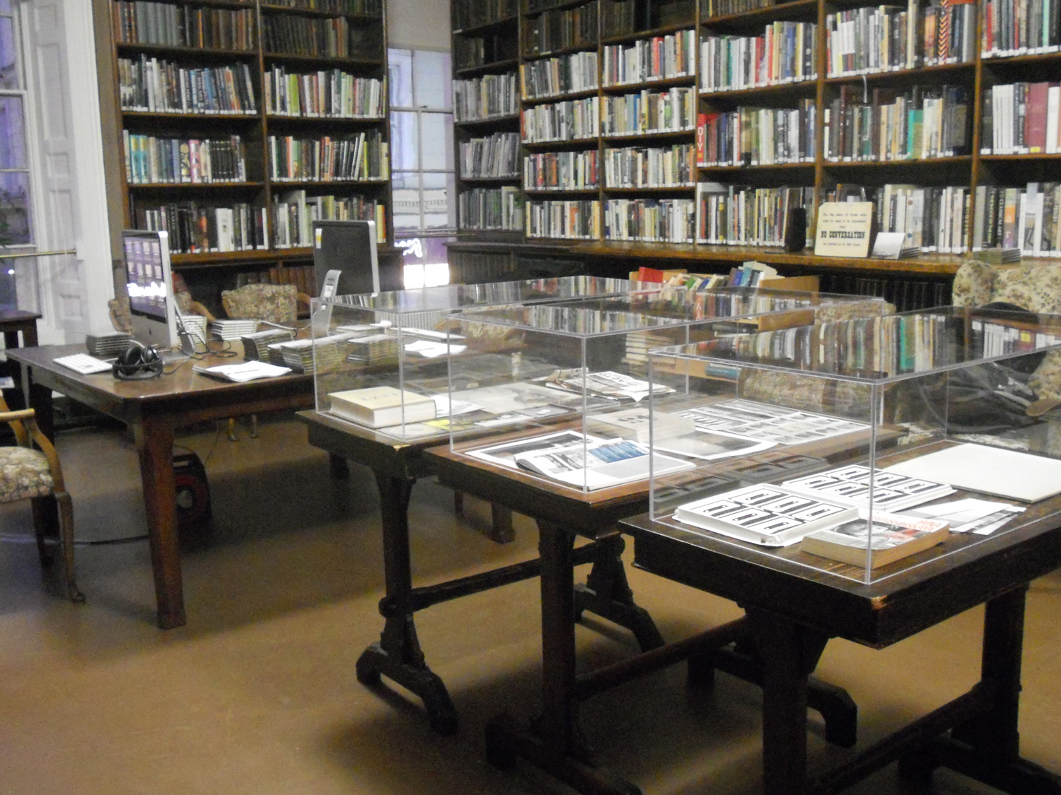 Screens used in exhibition